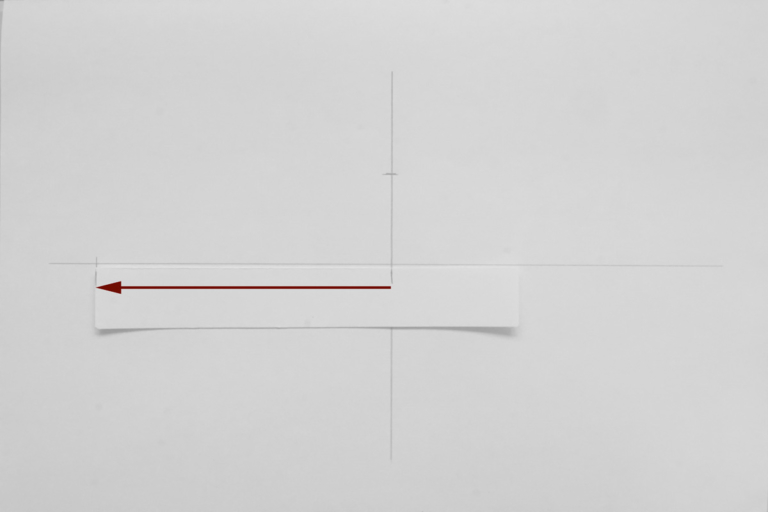 Het tekenen van een ellips - Het tekenen van een symmetrische ellips