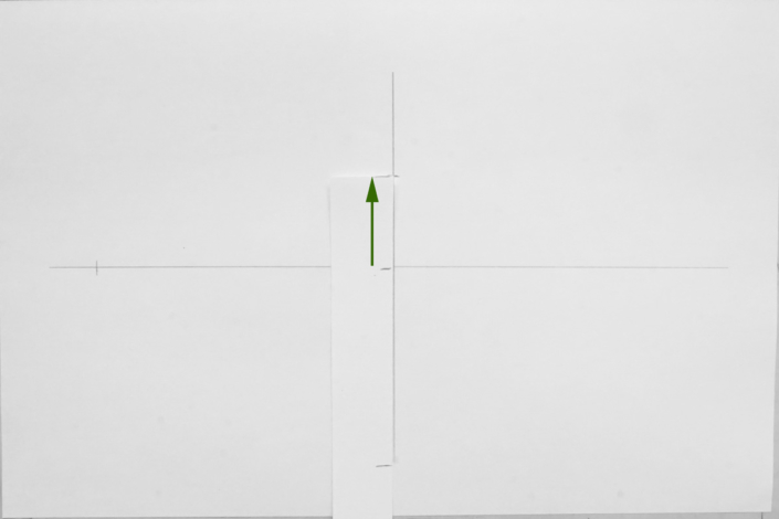 Het tekenen van een ellips - Het tekenen van een symmetrische ellips