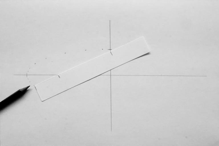 Het tekenen van een ellips - Het tekenen van een symmetrische ellips