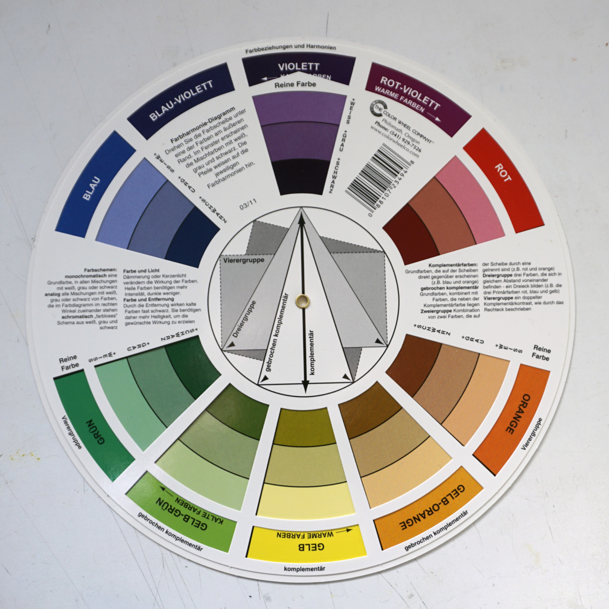 Dioxazine Violet - Mengen van een Schaduwtoon - Het Palet