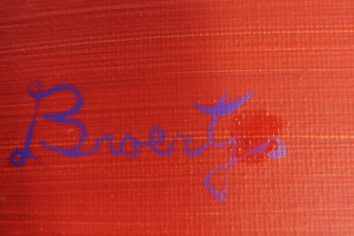 Natte Verf Verwijderen van je Schilderij - met een penseel met zacht haar