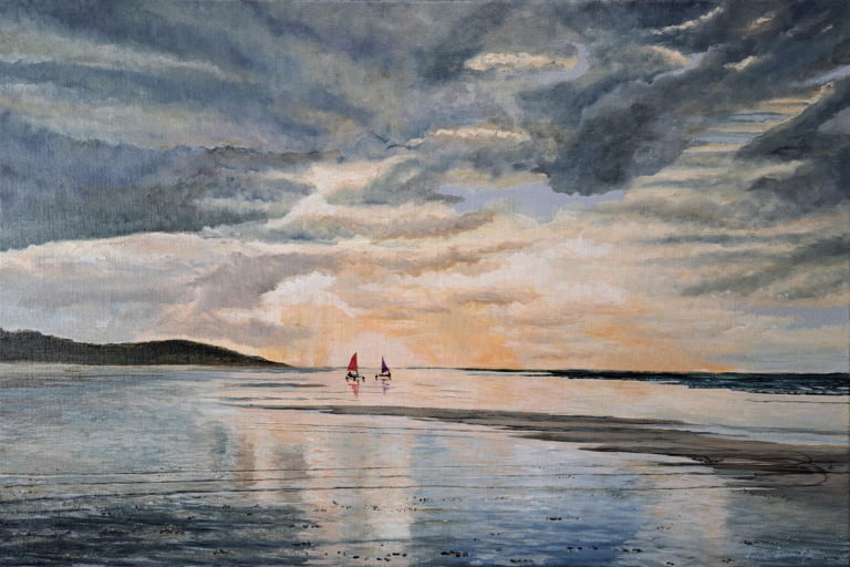 Olieverfschilderijen - Zeegezichten - door Pieter Broertjes